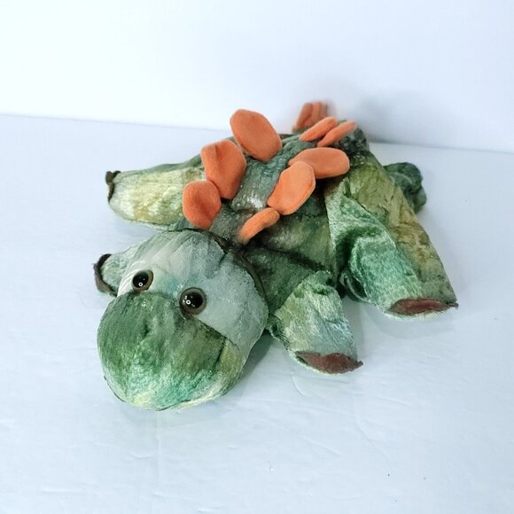 Toys | Caltoy Green Dragon Dinosaur Hand Puppet 13 Long Stegosaurus ...